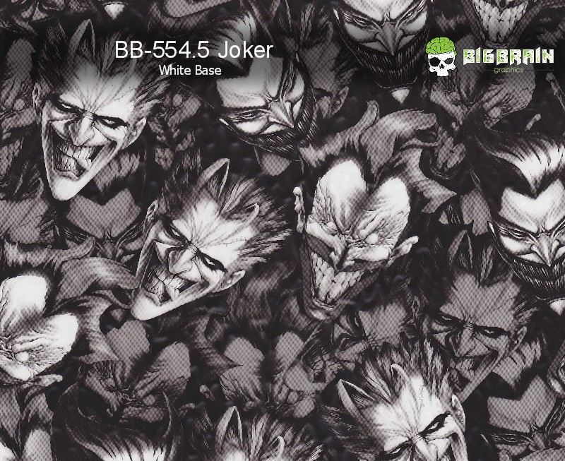 554-Joker-Faces-Creepy-Hydrographics-Film-Big-Brain-Graphics | Covering ...