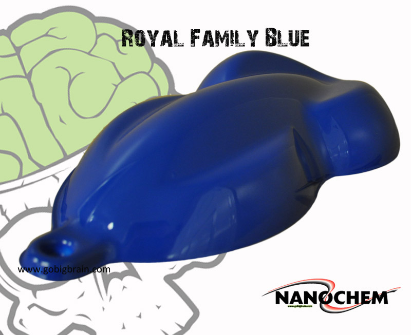 Royal Family Blue Big Brain Graphics NanoChem Paint | Covering Infinity